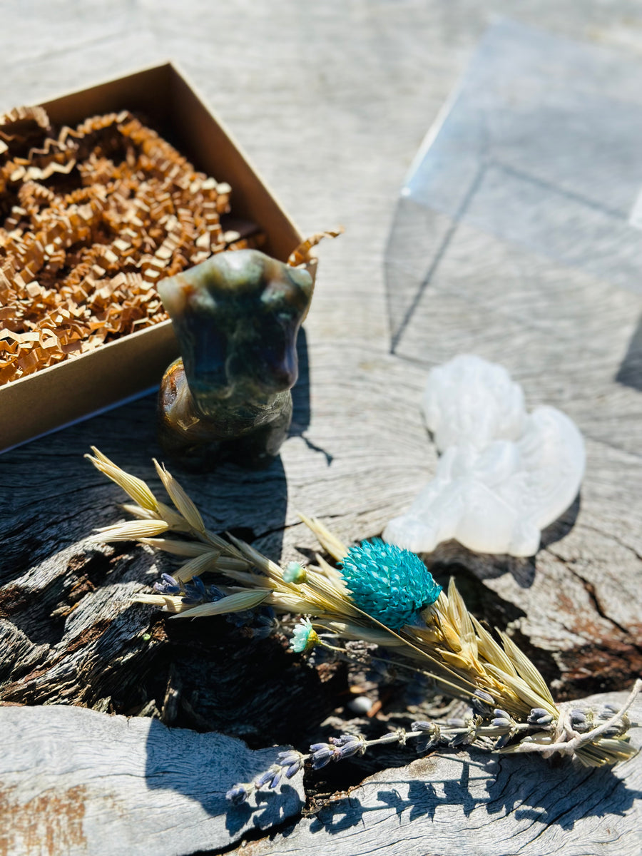 Female Body Box with Selenite Guardian Angel Pack 2 ️ – Healing Channel